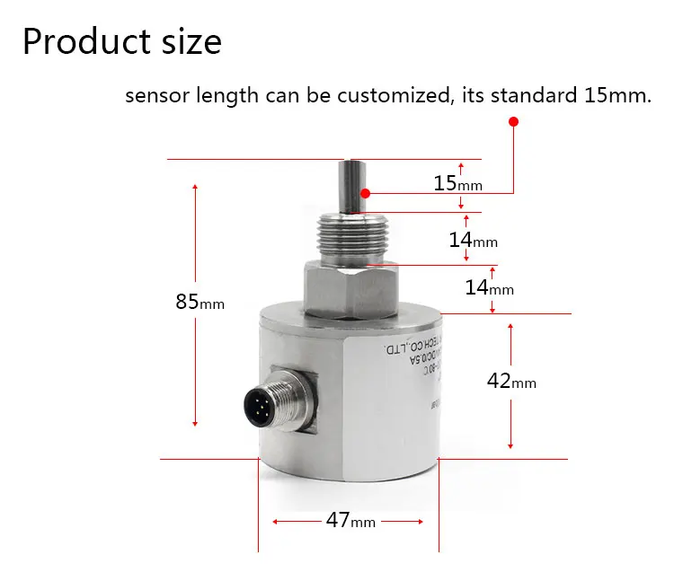 High Quality Ss Thermal Flow Switch - Buy Thermal Flow Sensor,Thermal ...