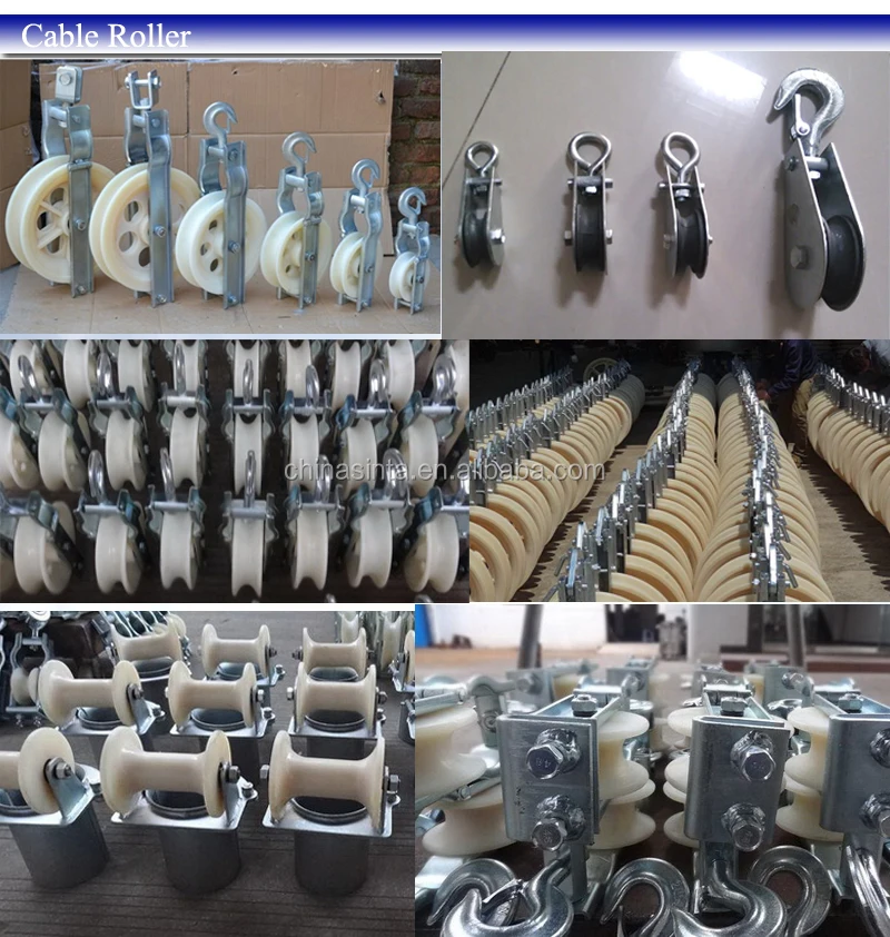 Underground Cable Laying Guide - Durable & Lightweight Roller