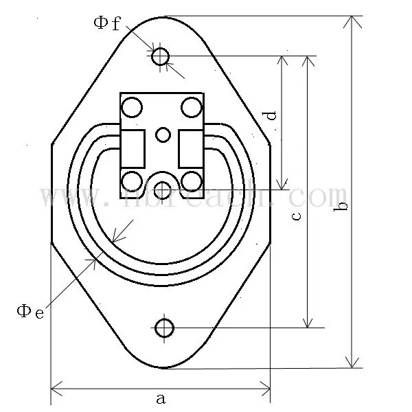 Floor Mount D Ring,Recessed Anchor Point,Tie Down - Buy D Ring,Recessed ...