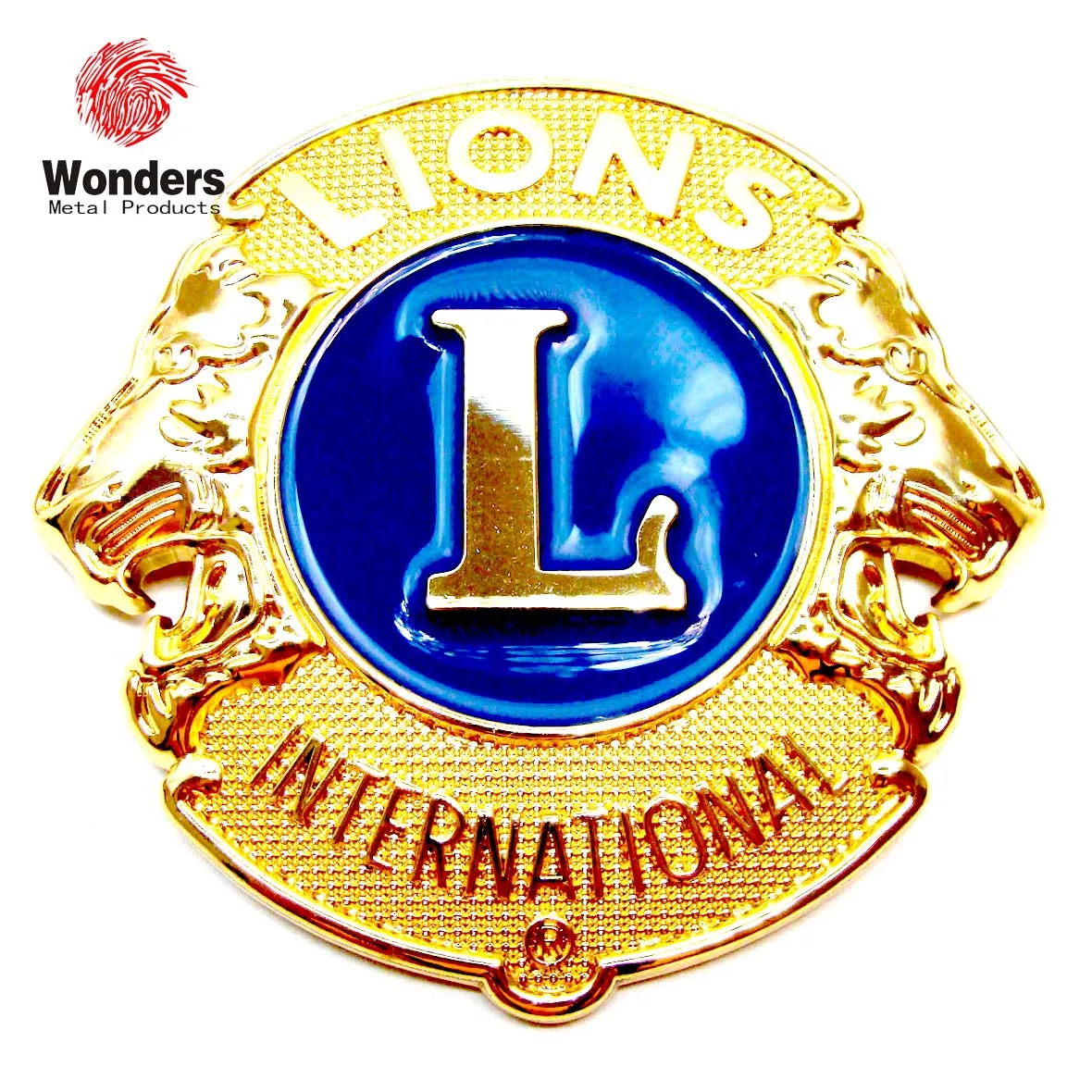 Custom Made Lions Clubs Metal Badge Lapel Pin - Buy Custom Made Lions ...