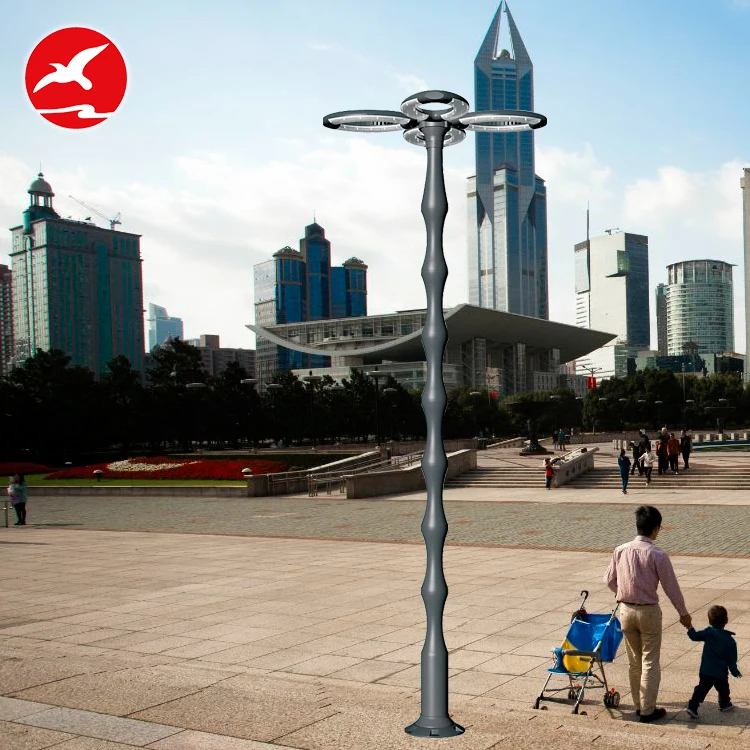 Ip65 Waterproof Street Light Aluminium Stand Landscape Furniture ...