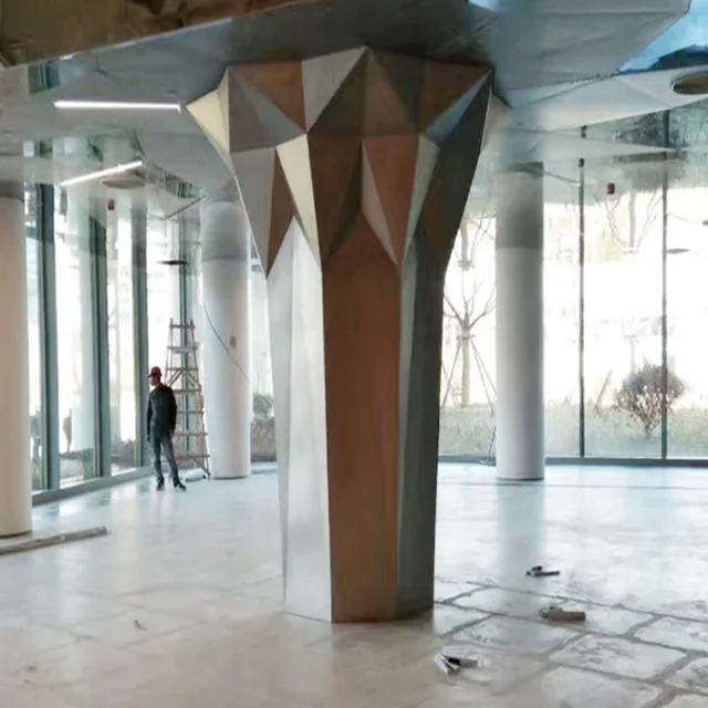 Stainless Steel Column Cladding For Interior Decoration - Buy Stainless ...