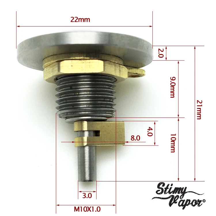 Top Selling 22mm Diameter 510 Battery Connector Bottom Feeder Bf Squonk ...