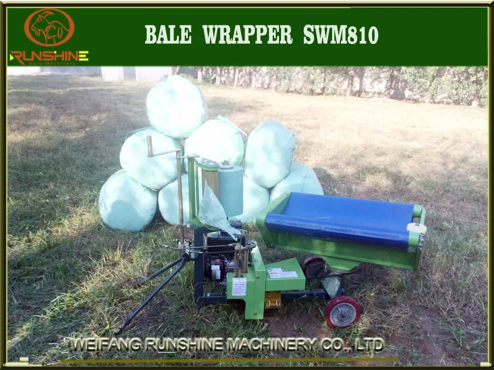 Ce Approved Hay Wrapping Machine For Round Bale - Buy Hay Wrapping ...