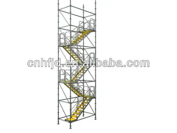 K-scaffolding/flexibility Built - In Ladder Kwik Stage Scaffold ...