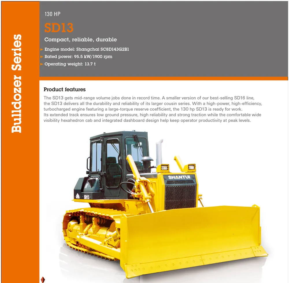130hp Shantui Sd13 Dozer With Low Price For Sale - Buy Shantui Sd13 ...