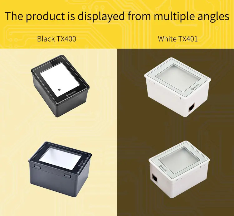 Tx400 Series Barcode Scanner Usb 2d Code Scanner Module Fix Barcode ...