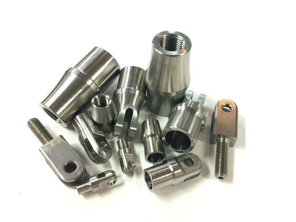 Custom Precise Stainless Steel Clevis With Male Thread For Aerospace ...