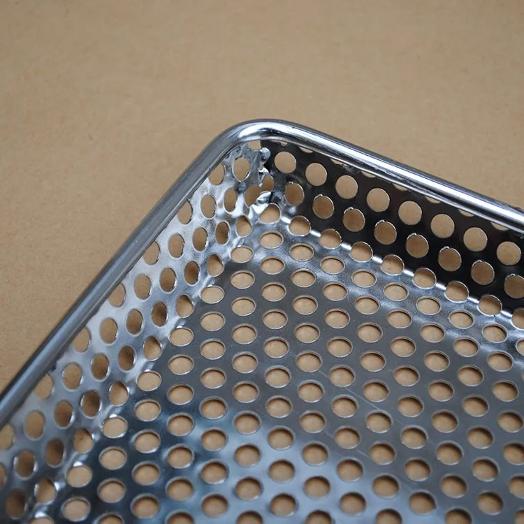 Stainless Steel Perforated Metal Mesh Trays for Donuts