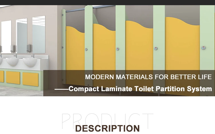 HPL Toilet Cubicles System - Stylish & Durable Partitions