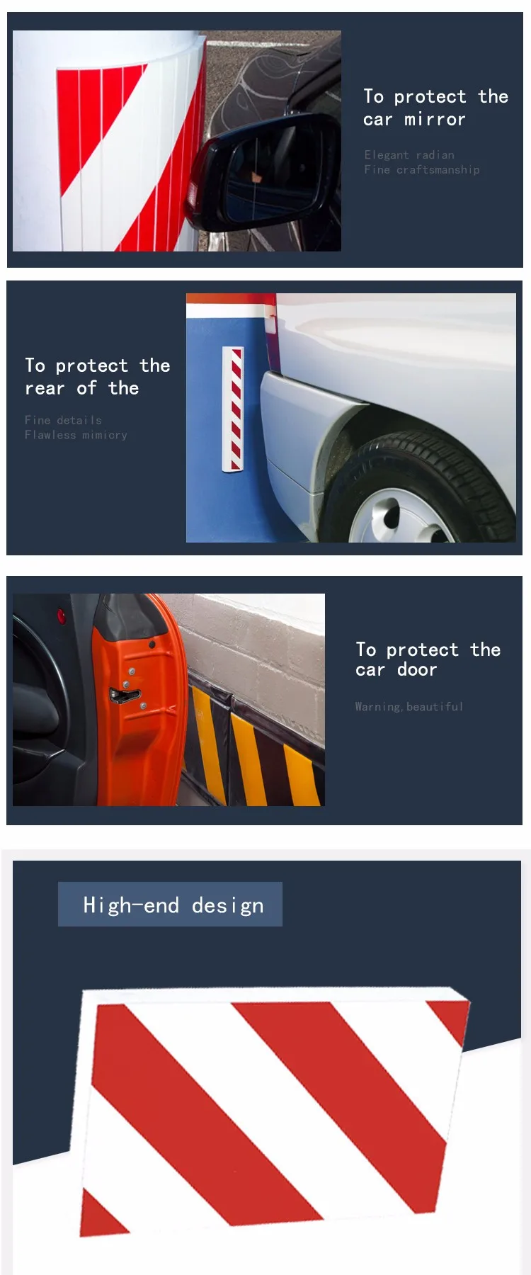 Car Door Edge Protector Foam Bumpers Garage Wall Protector Foam Wall ...