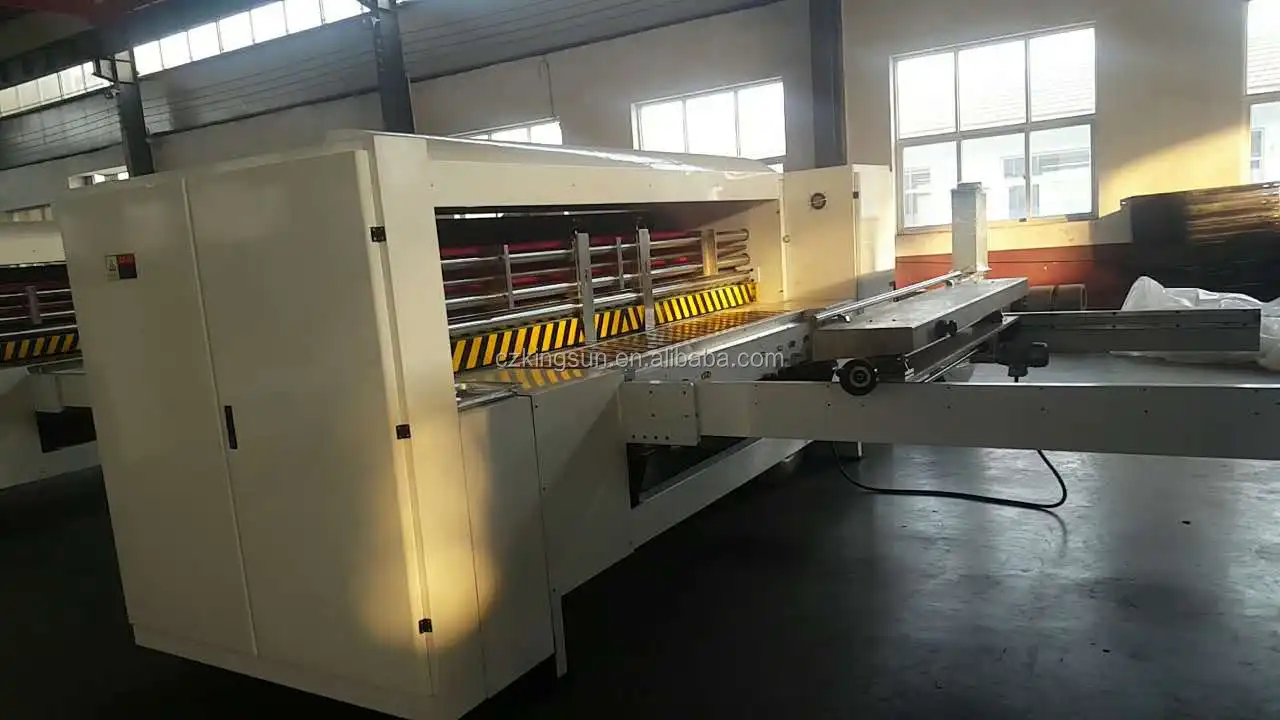Rotary Die Cutter for Corrugated Boxes - Precision & Efficiency