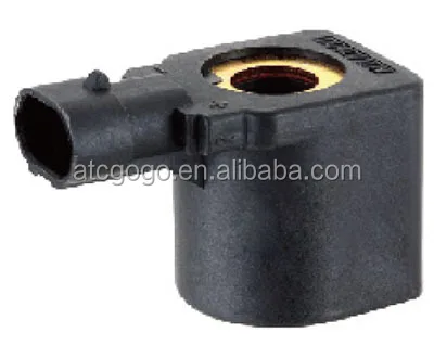 GOGOATC Automobile Valve Double Coil 3 Pin Round Pin European Plug 12v ...
