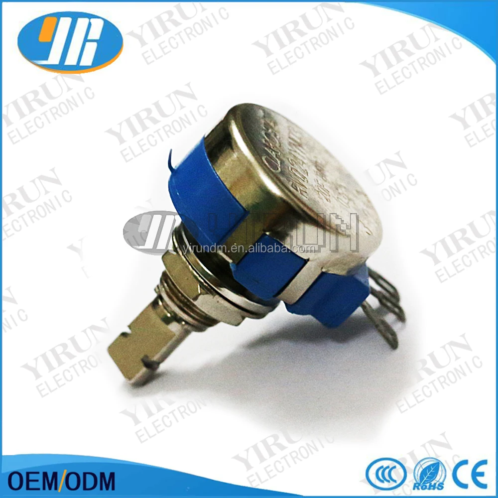 Original RVQ24YN03-25F B502 B103 25mm Half Shaft Potentiometer