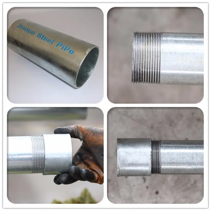 China Manufacturer Dn 15 1/2 Inch 21mm Diameter Hot Dip Gi Pipe ...