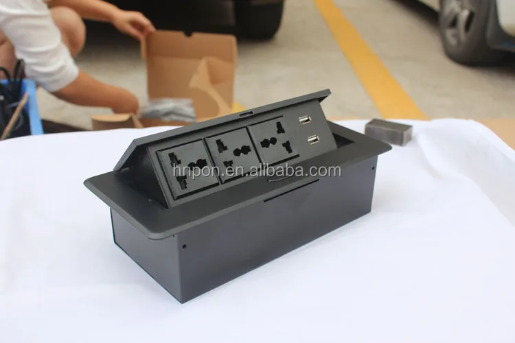 Factory Hot Sales Flush Mount Table Usb Electrical Socket Universal ...