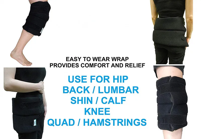 Large Extra Large Hot Thermal Ice Cold Compress Therapy Gel Pack Wrap ...