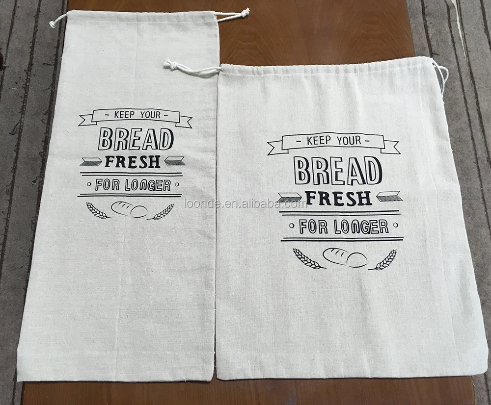Homemade Natural Linen Bread Loaf Packing Bags - Buy Loaf Packing Bags ...