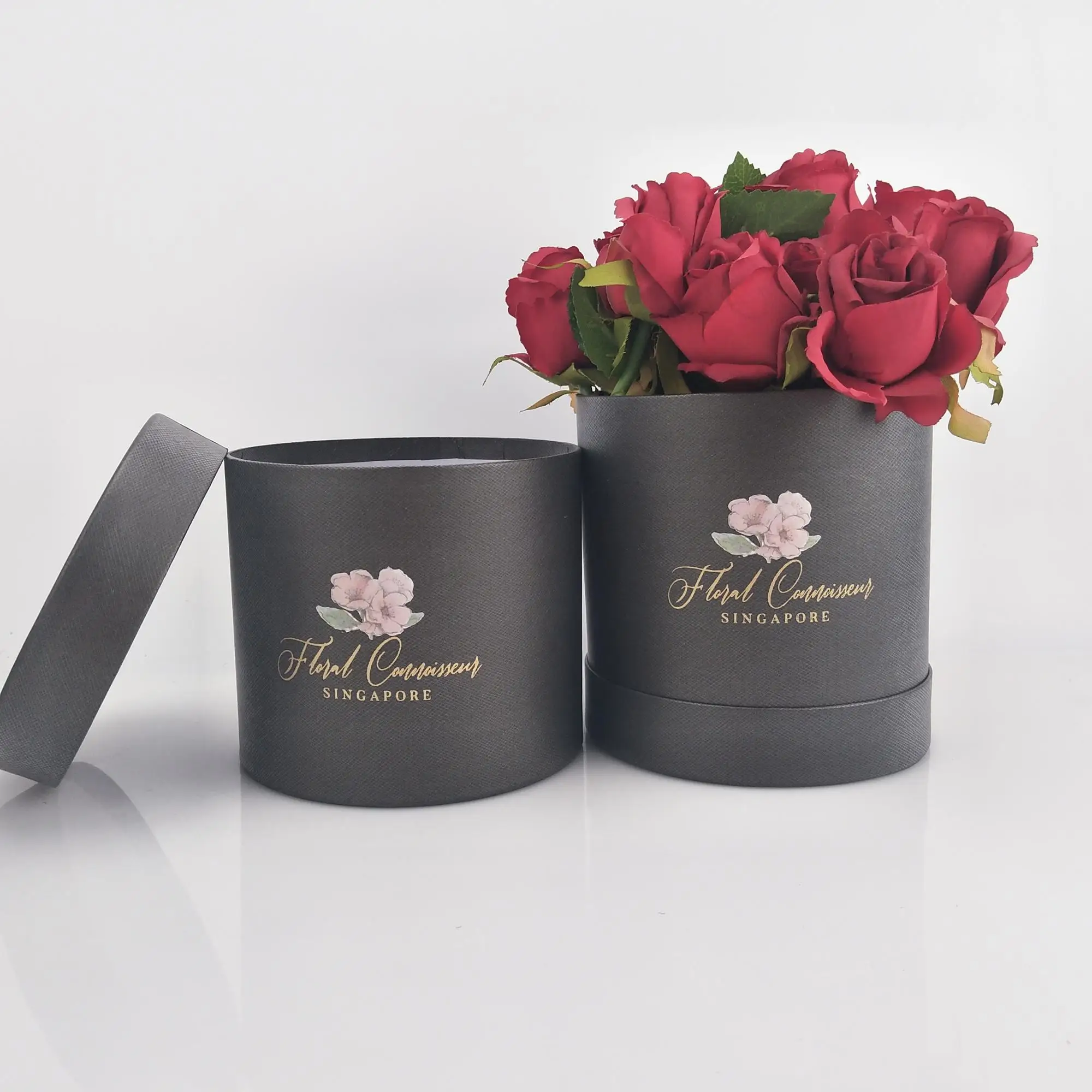 High Quality Cardboard Roses Flower Packing Box Paper Boxes Flower ...