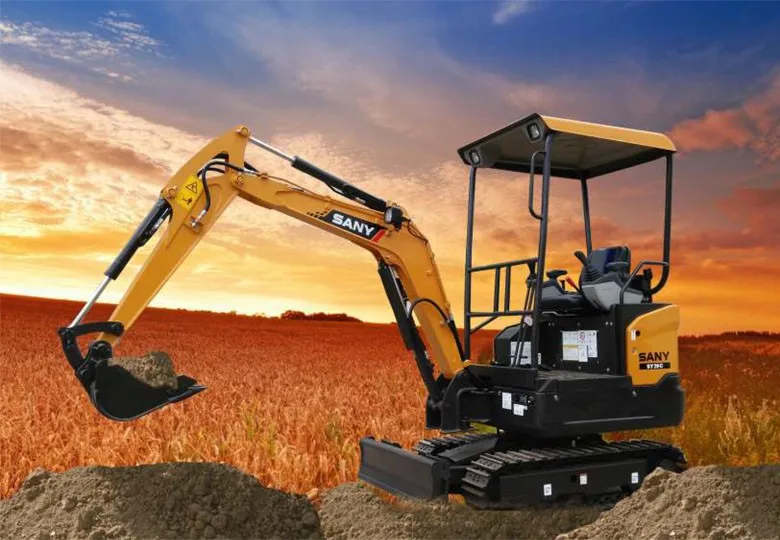 SANY SY20C Mini Excavator - 2 Tons Crawler Digger with 1 Year Warranty ...