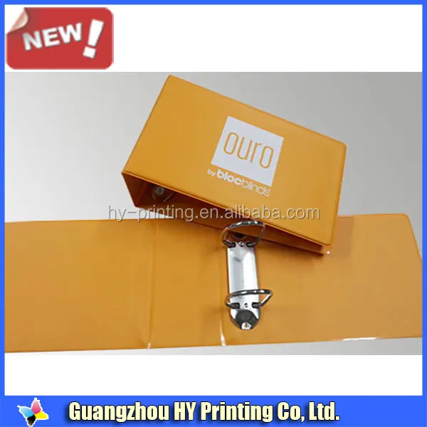 Customized A4 Landscape Folder Binder with 2/3/4 Rings - OEM