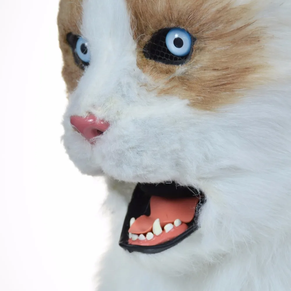 Halloween Carnival Festive Party Supplies Full Face Grumpy Woman Cat ...