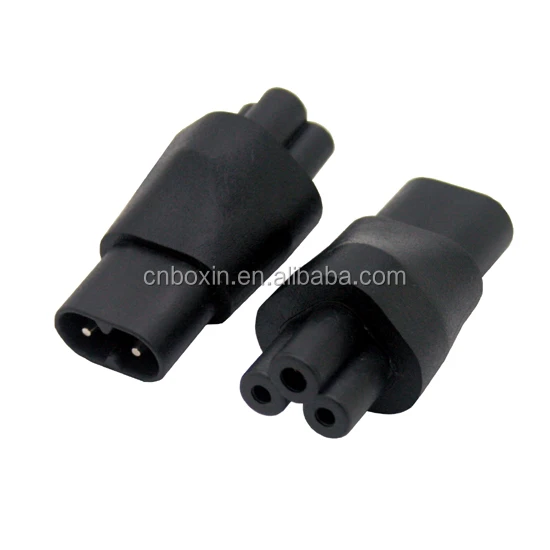 Iec 320 C5 À C8 Puissance Adaptateur,Iec 320 C5 Femmes À C8 Mâle ...