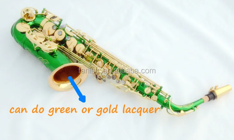 Lime Green Saxophone