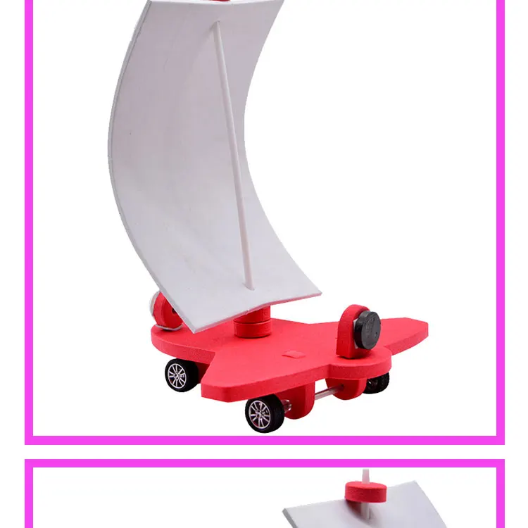 Magnetic Sailboat Creative Magnetic Technology Handmade Production Diy ...