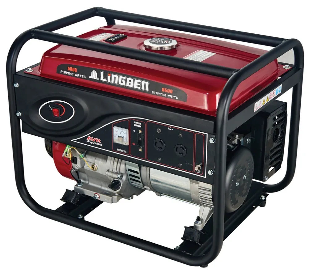 Gasoline Generator Set Series 6kw-7kw Small Portable Generator ...