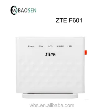 Zte Ftth Gpon Onu Ont Zxhn F601 Series F612w F612 And F601 With Wifi ...