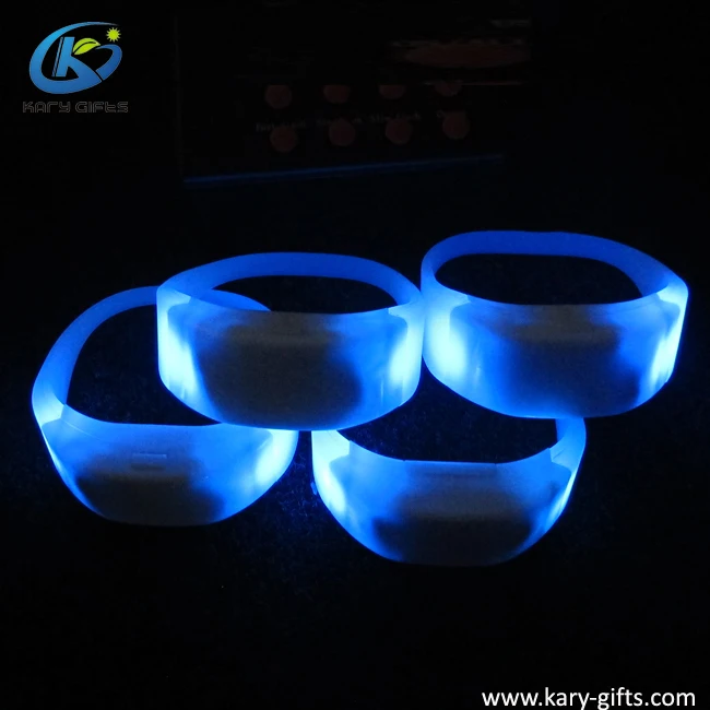 Radio Led Flashing Bracelet - Perfect for Events & Concerts