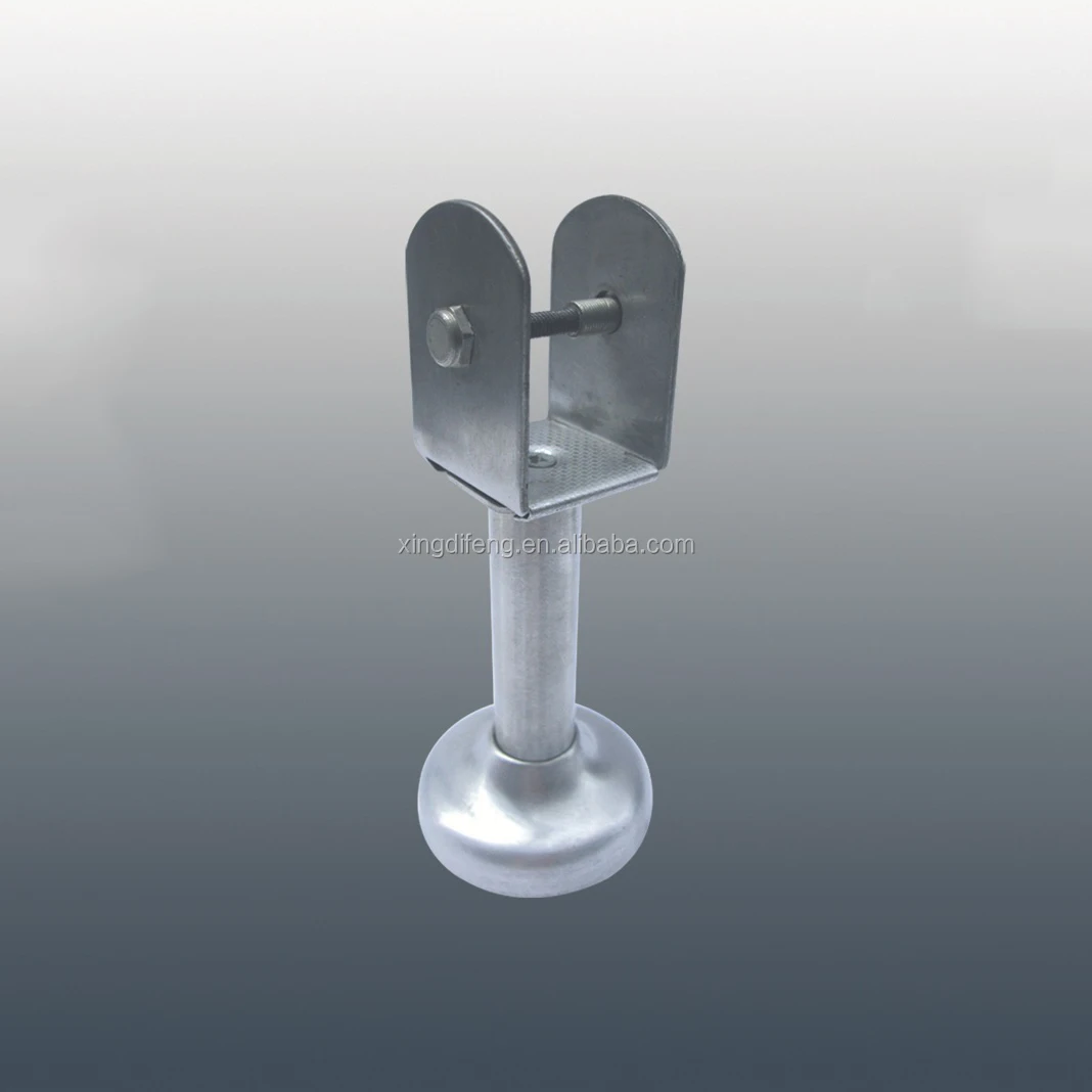 Stainless Steel 304 Toilet Cubicle Adjustable Support Leg - Buy ...