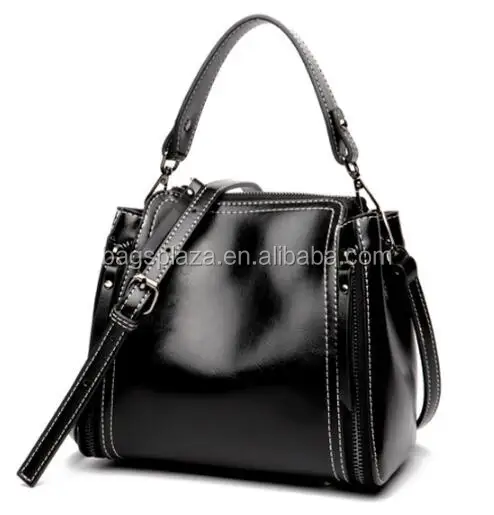 Guangzhou Small Wholesale Jing Pin Leather Bags Green Wax Oil Bucket ...