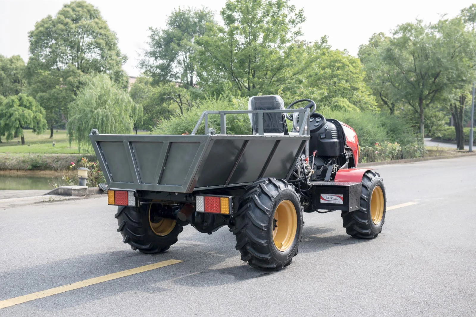 Tractor for Oil Palm Transport - Durable & Efficient