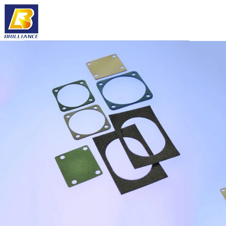 Compression Molded Silicone Rubber Spacer Gasket Flat Rubber Gaskets ...