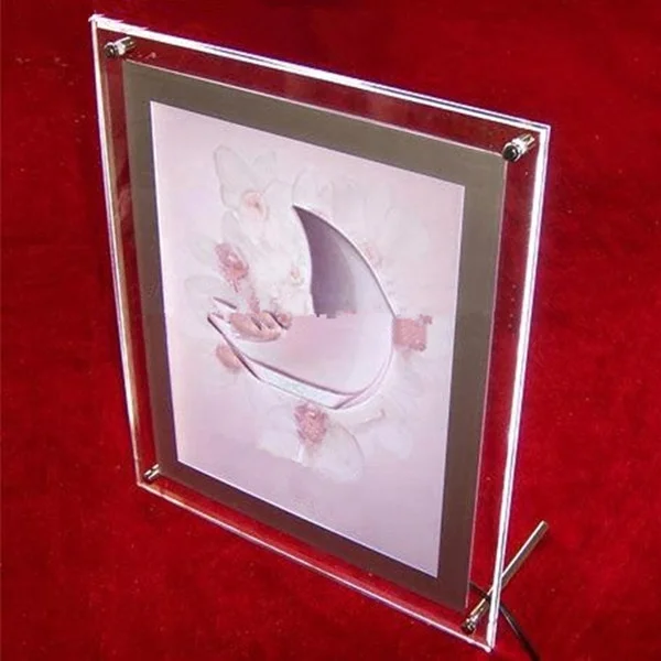 Customized Led Acrylic Sign Holder Standoff,Led Perspex Sign Holder ...