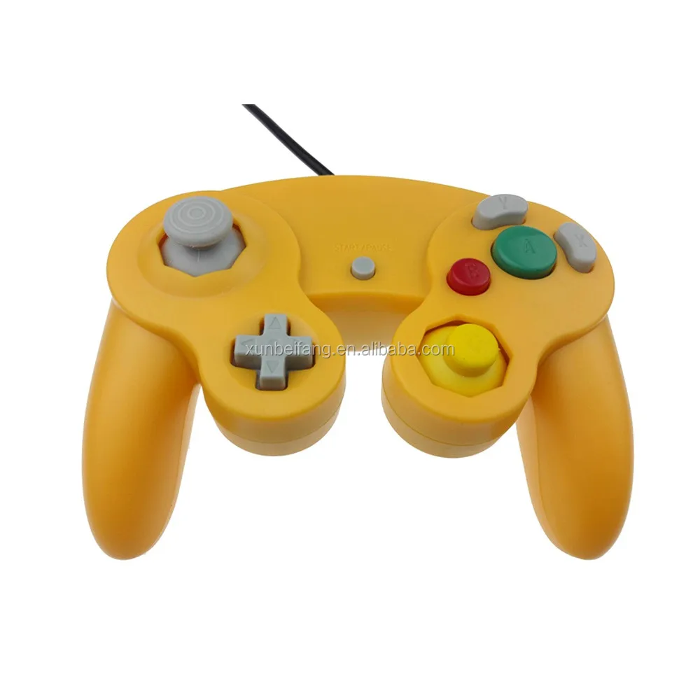 Transparent Colorful Wired Controller for NGC Joystick Gamepad Joystick ...