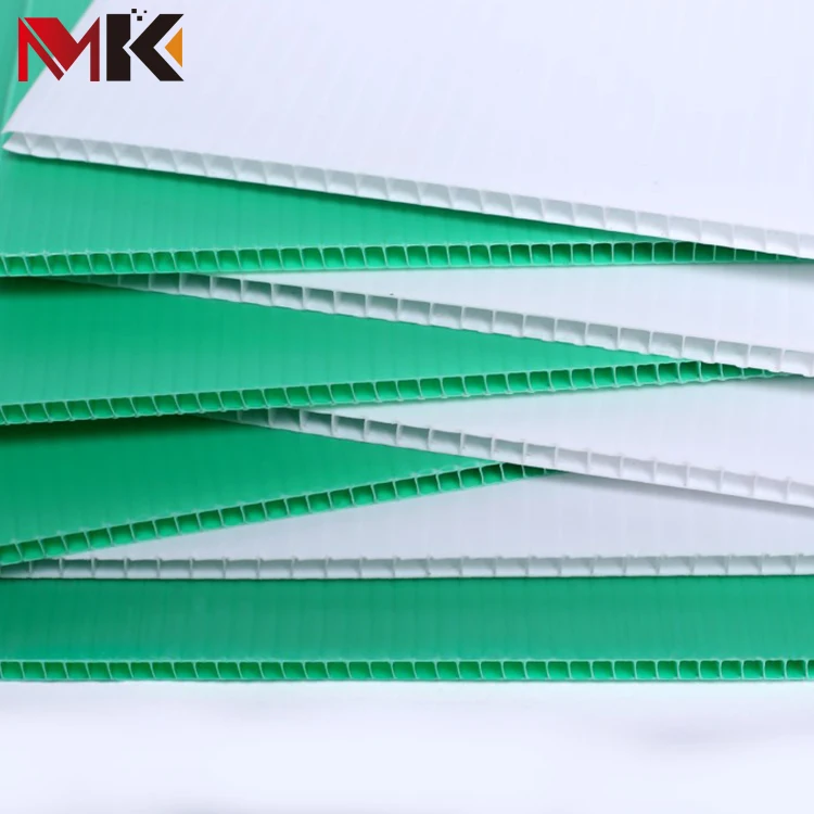 Corriboard Corriflute Sheet Polypropylene Pp Corrugated Plastic 4ft X ...