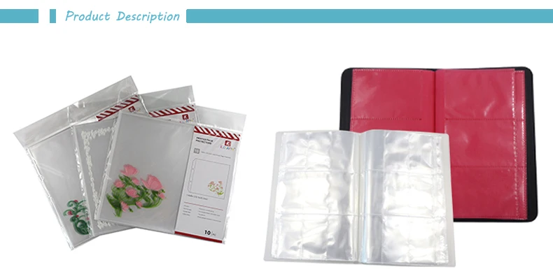 Page Clear A3 Punch Hole A2 Plastic Pocket Sheet Protector - Buy Sheet ...