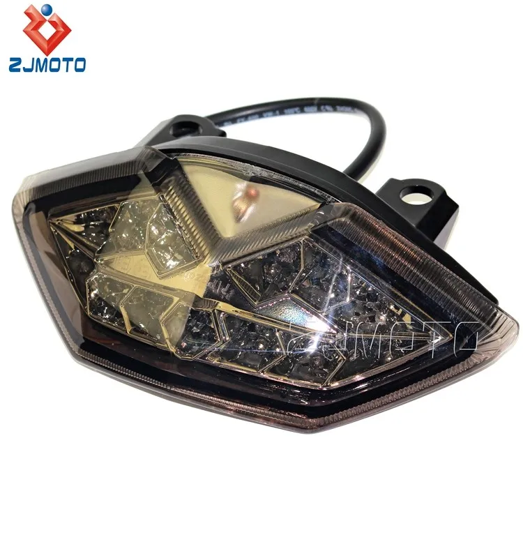 Led Tail Light With Turn Signals Smoke Lens Fiberglass Tail Light For ...