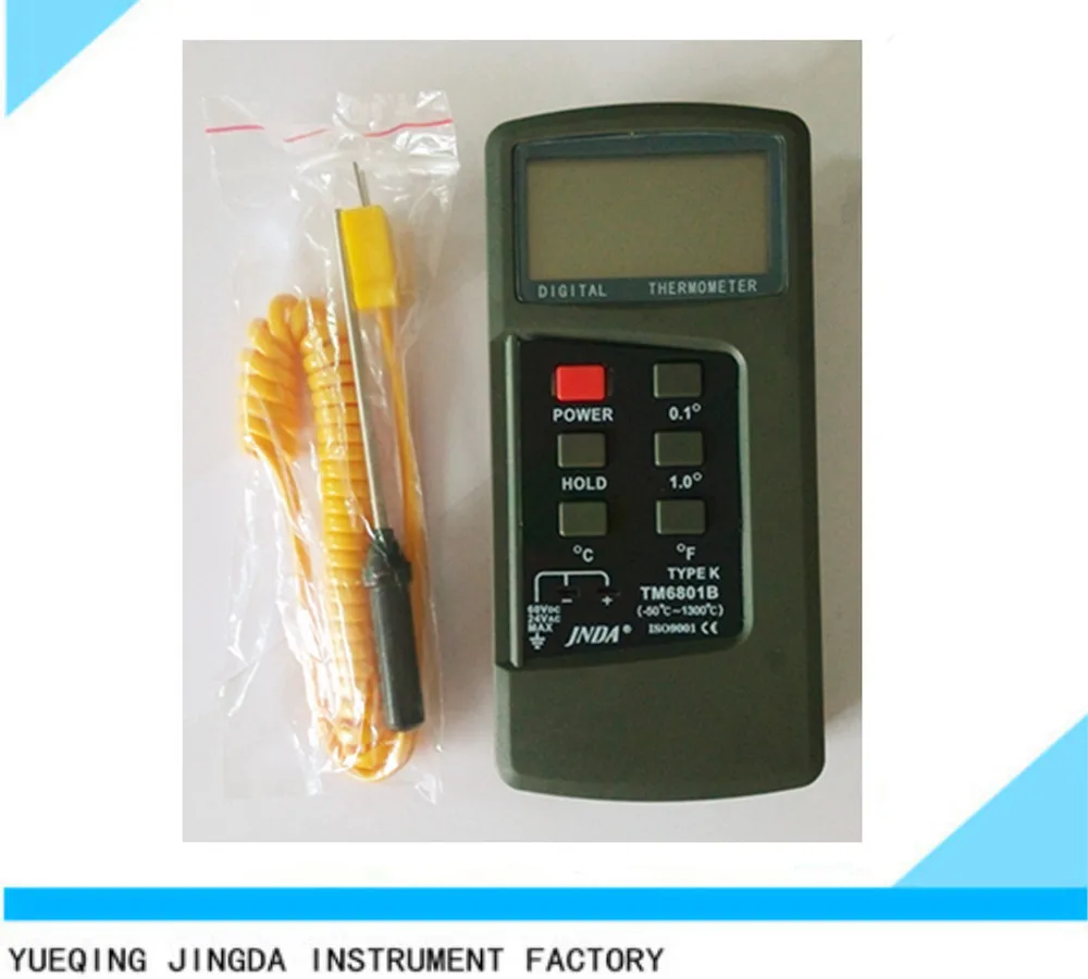 Termopar Digital Portátil De Lectura Tipo K,Con Termómetro Digital ...