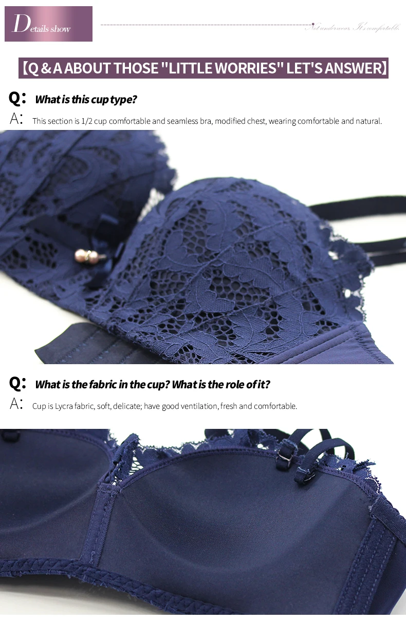 Lace Women's Underwear Set Bra And Panties Women Hot Sexy Bra Images ...