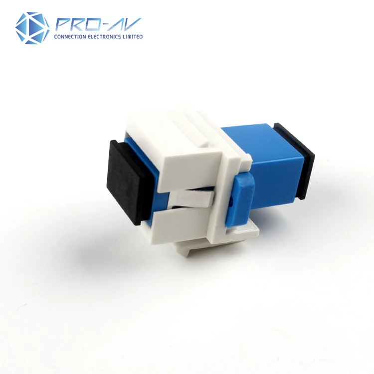 Sc Mm Fiber Key Connect Telecom Level Sc-mm Adapter Duplex Multimode ...