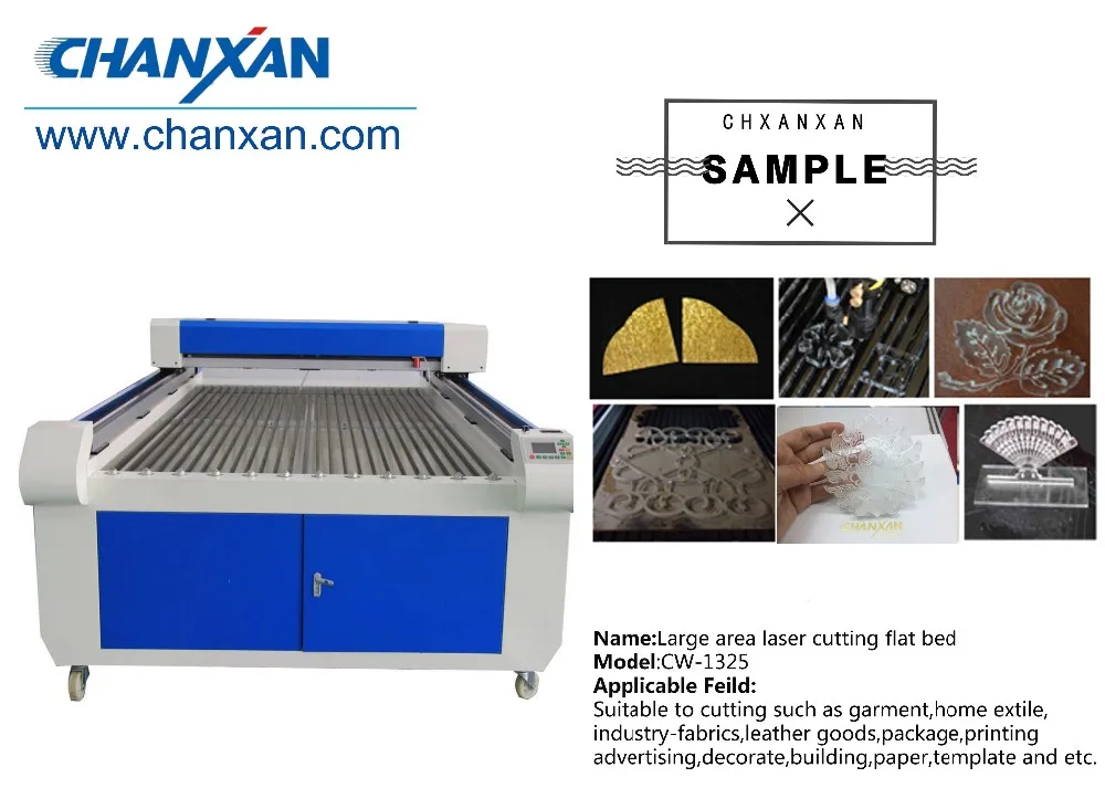 Chanxan Co2 Automatic Industrial Fabric Cutting Machine - Buy 18mm Mdf ...