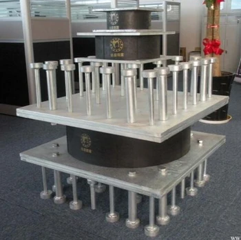 Bridge & Road Construction Lead Rubber Bearing Isolator - Buy Lead ...