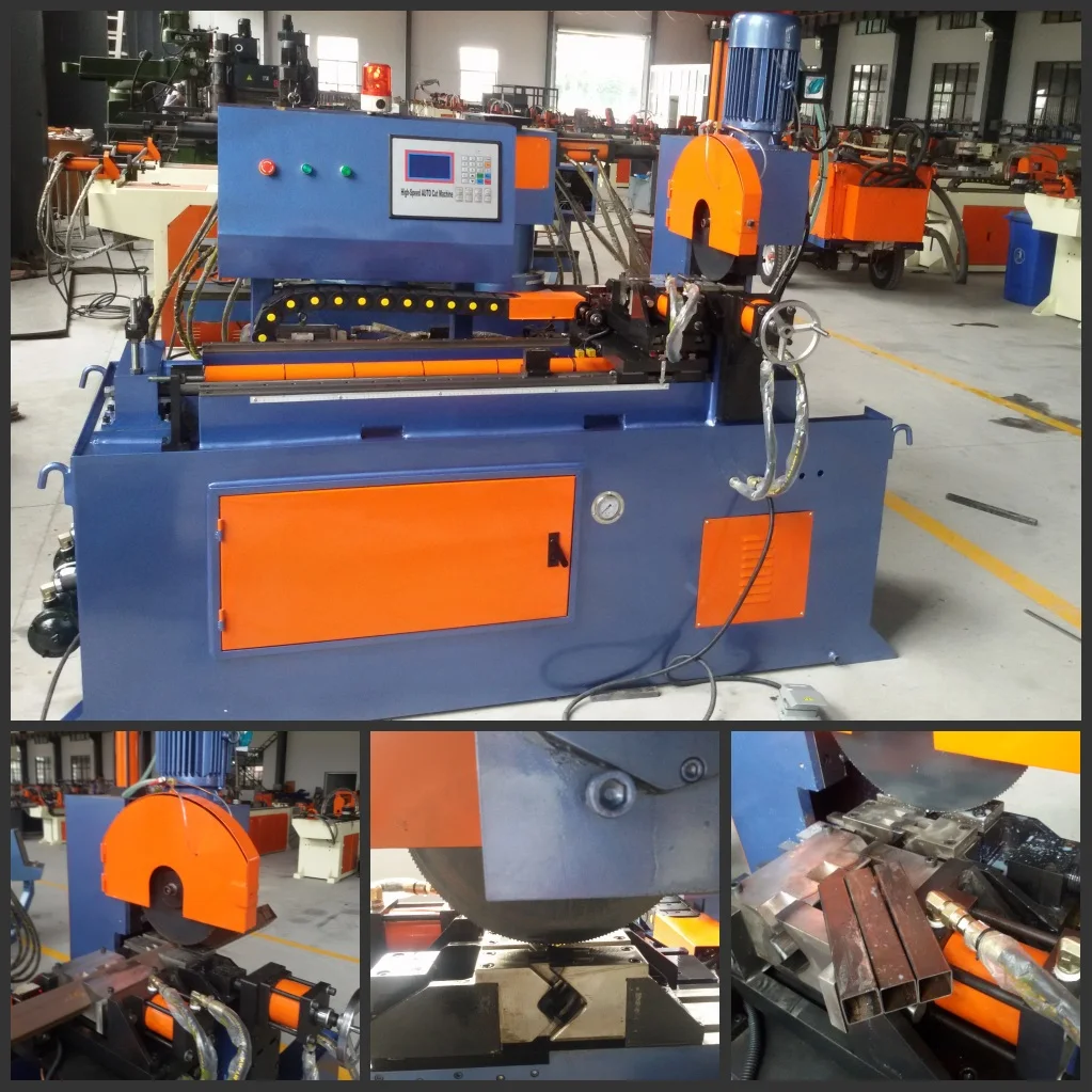 Automatic High Speed Metal Pipe Cutting Machine - Buy Pipe Thread ...