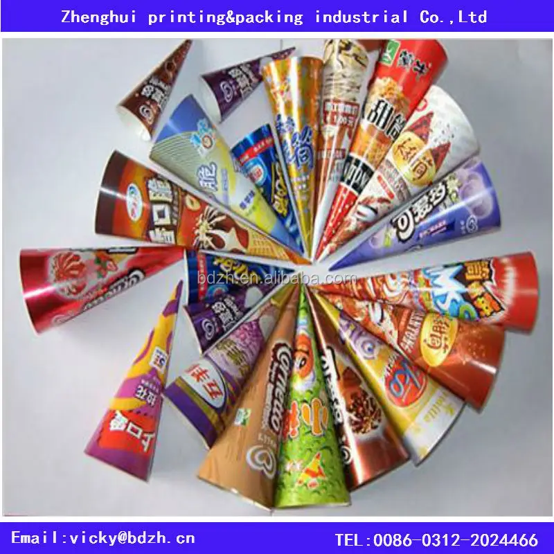Ice Cream Wrapper - Buy Ice Cream Wrapper,Ice Cream Art Paper/ Aluminum ...
