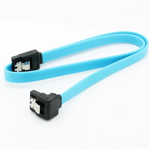 Custom SATA Data Cable - 6gb/s Right Angle 90 Degree