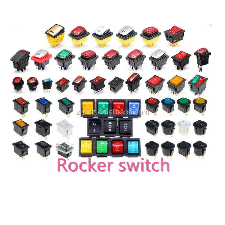 Defond Rocker Switch T85 15a 250vac - Buy 2 Pin Rocker Switch,Spst ...